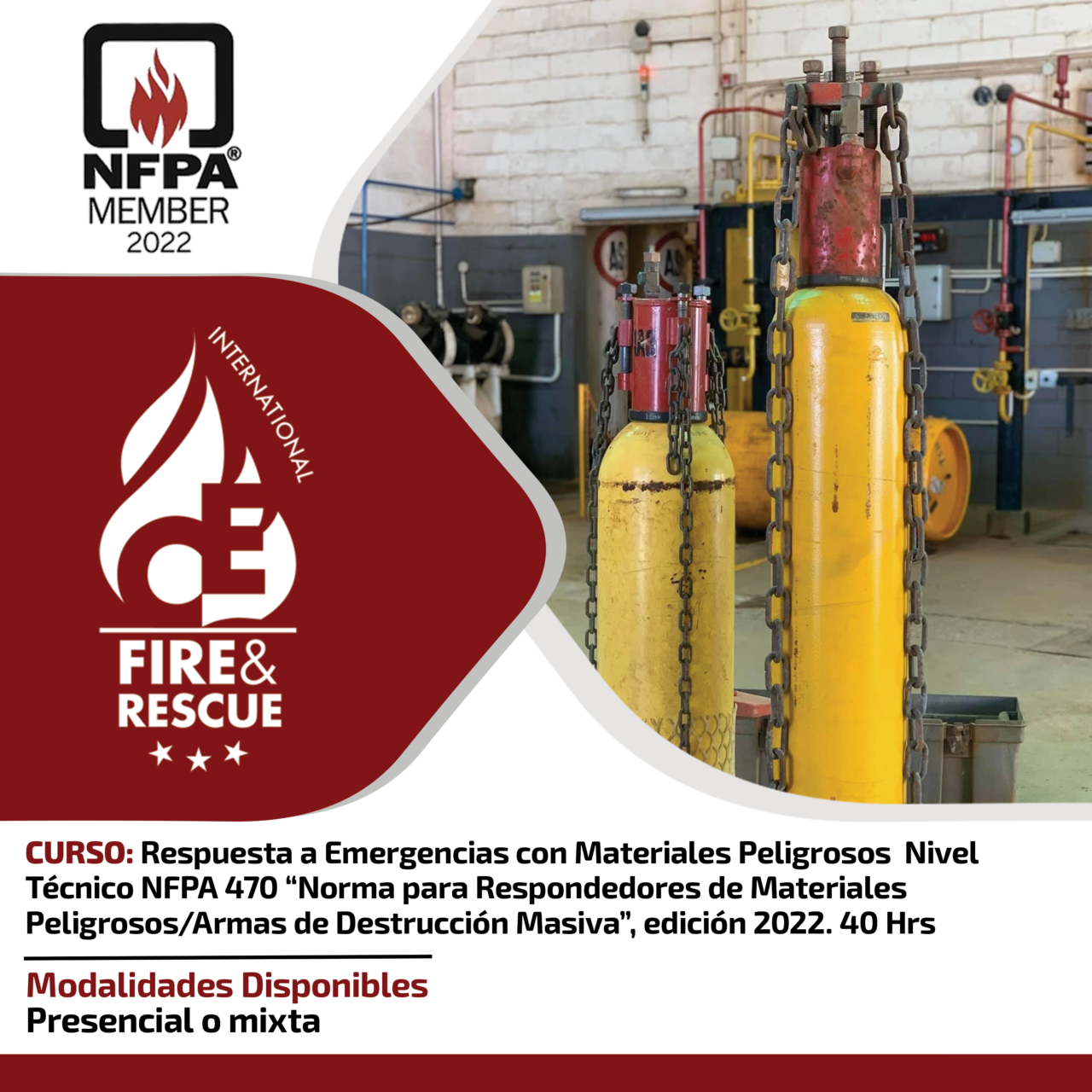 Capacitaciones Respondedores de Emergencia | CEFIRE & RESCUE SCHOOL