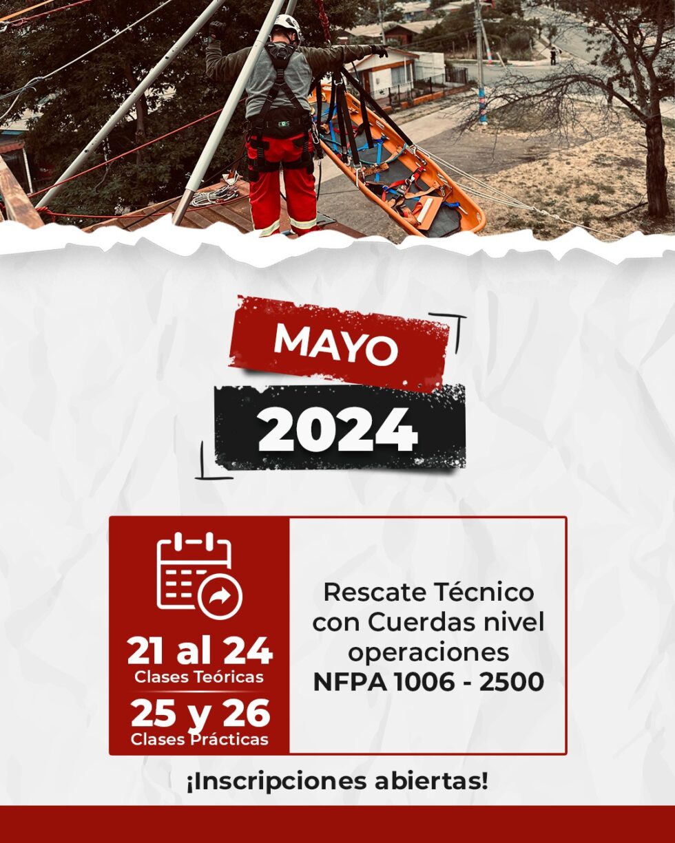 Rescate con Cuerdas Nivel Operaciones NFPA 1006 - CEFIRE & RESCUE SCHOOL