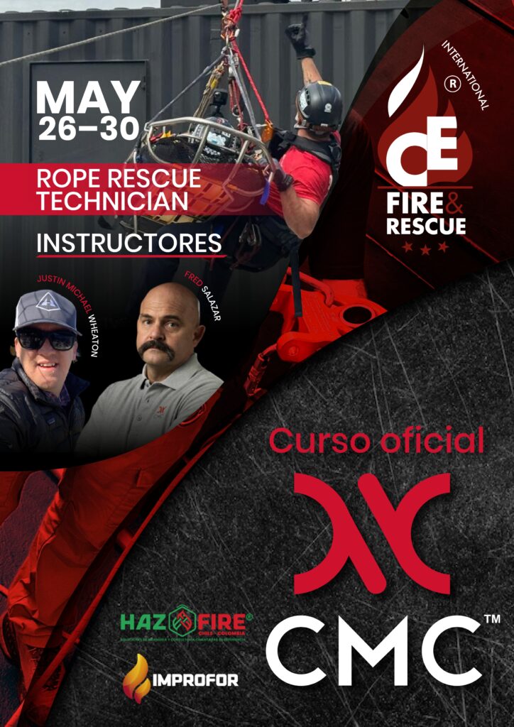 Curso CMC Rope Rescue Technician - CEFIRE & RESCUE SCHOOL